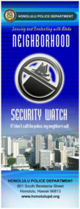 Informational Brochures - Honolulu Police Department