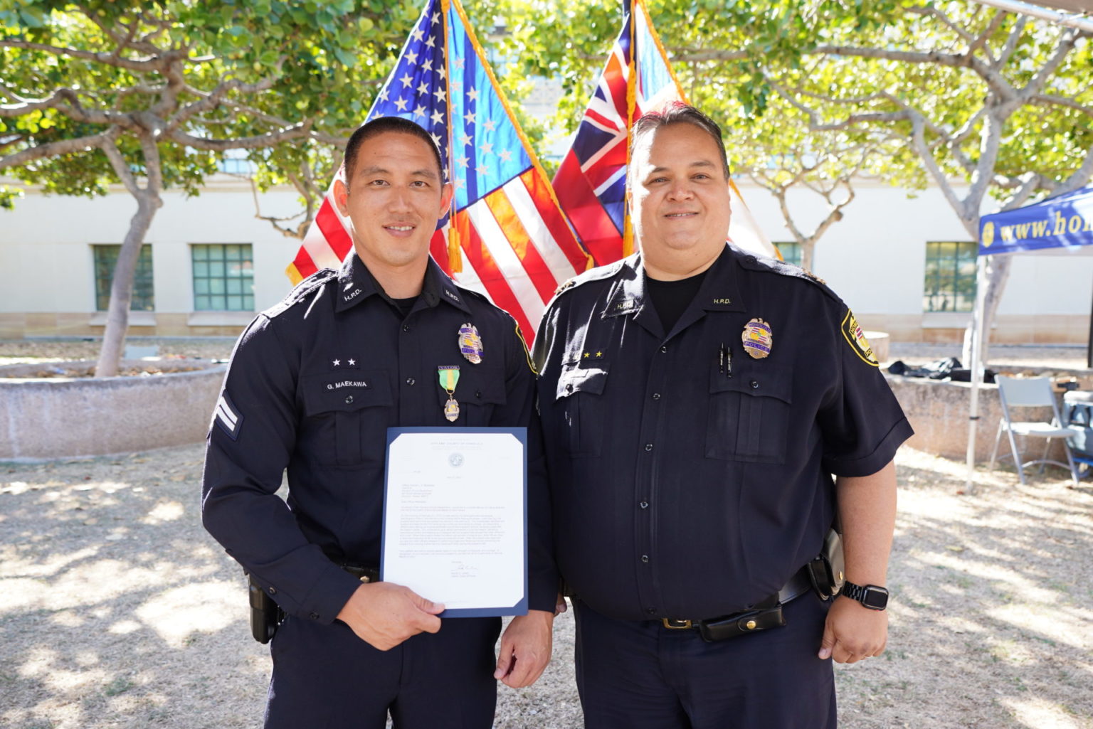 HPD Recognizes Outstanding Officers and Civilians - Honolulu Police ...