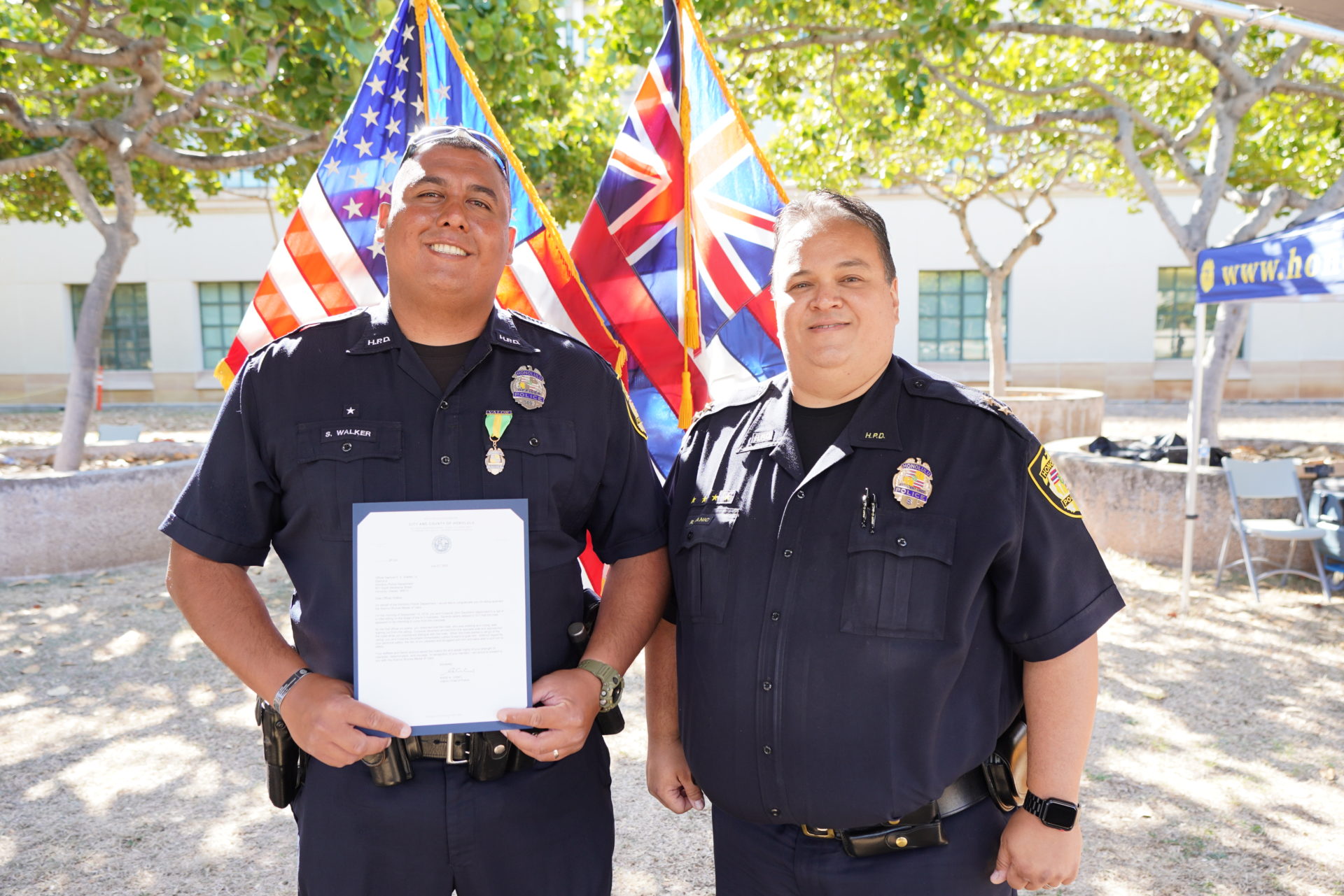 HPD Recognizes Outstanding Officers and Civilians - Honolulu Police ...