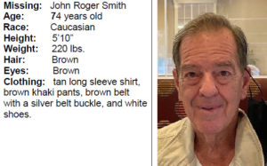 Missing Person: John Roger Smith - Honolulu Police Department