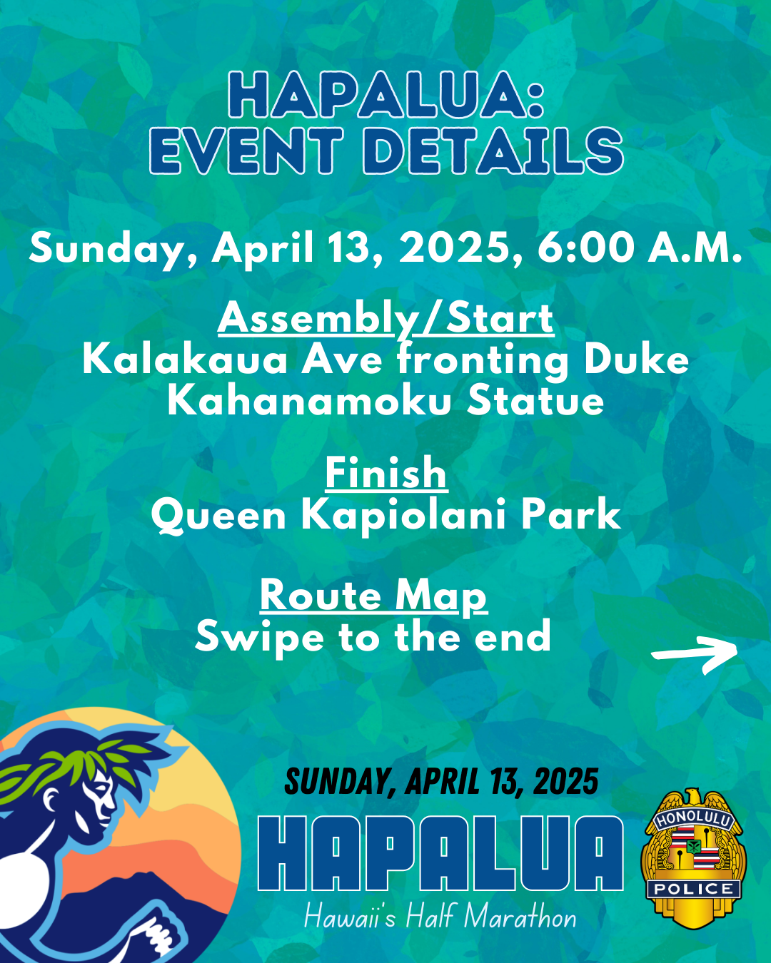 Hapalua Half Marathon: Traffic Impacts and Road Closures to Expect - Honolulu Police Department