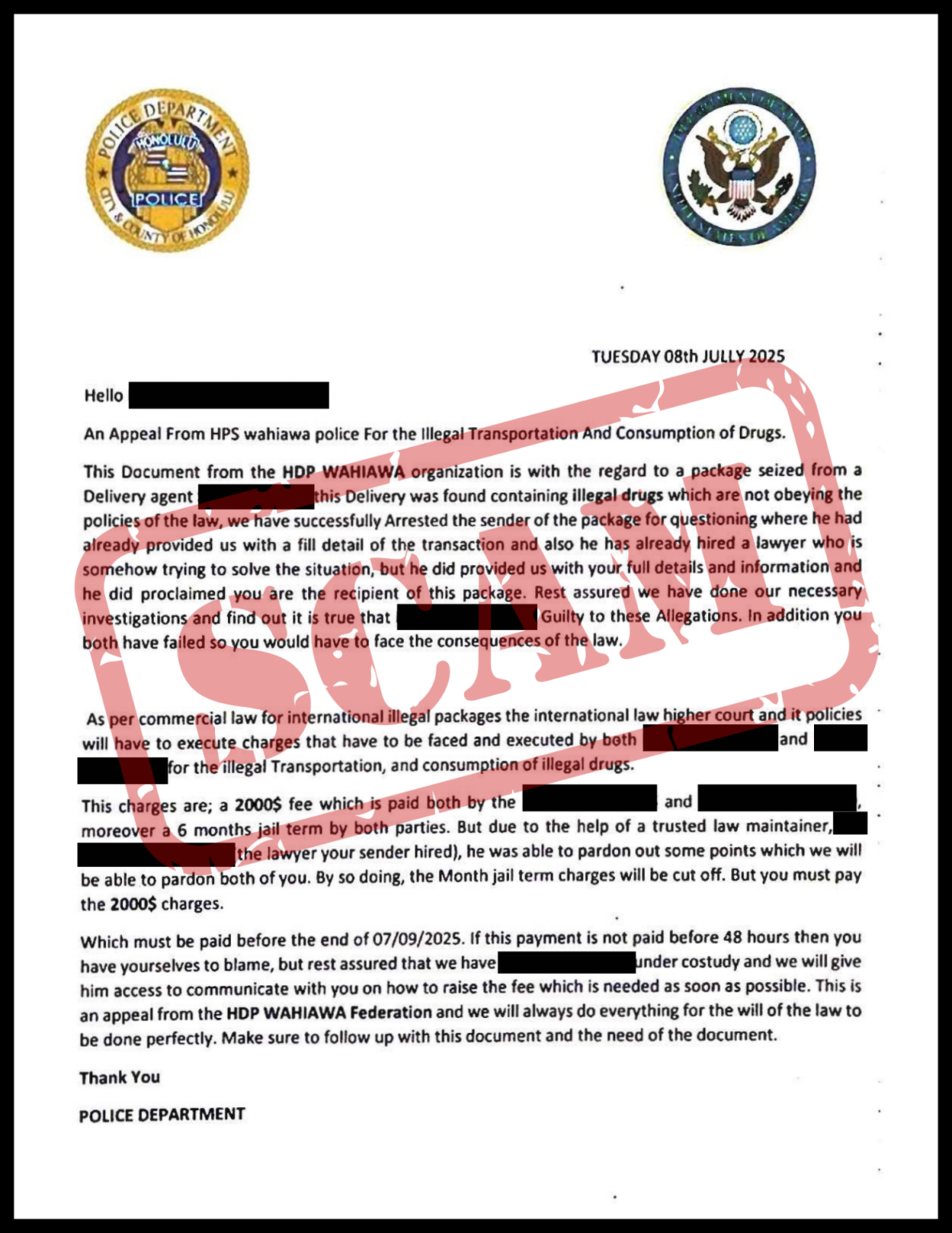 Beware of Text Message Scams: Protect Yourself from Fraud - Honolulu ...