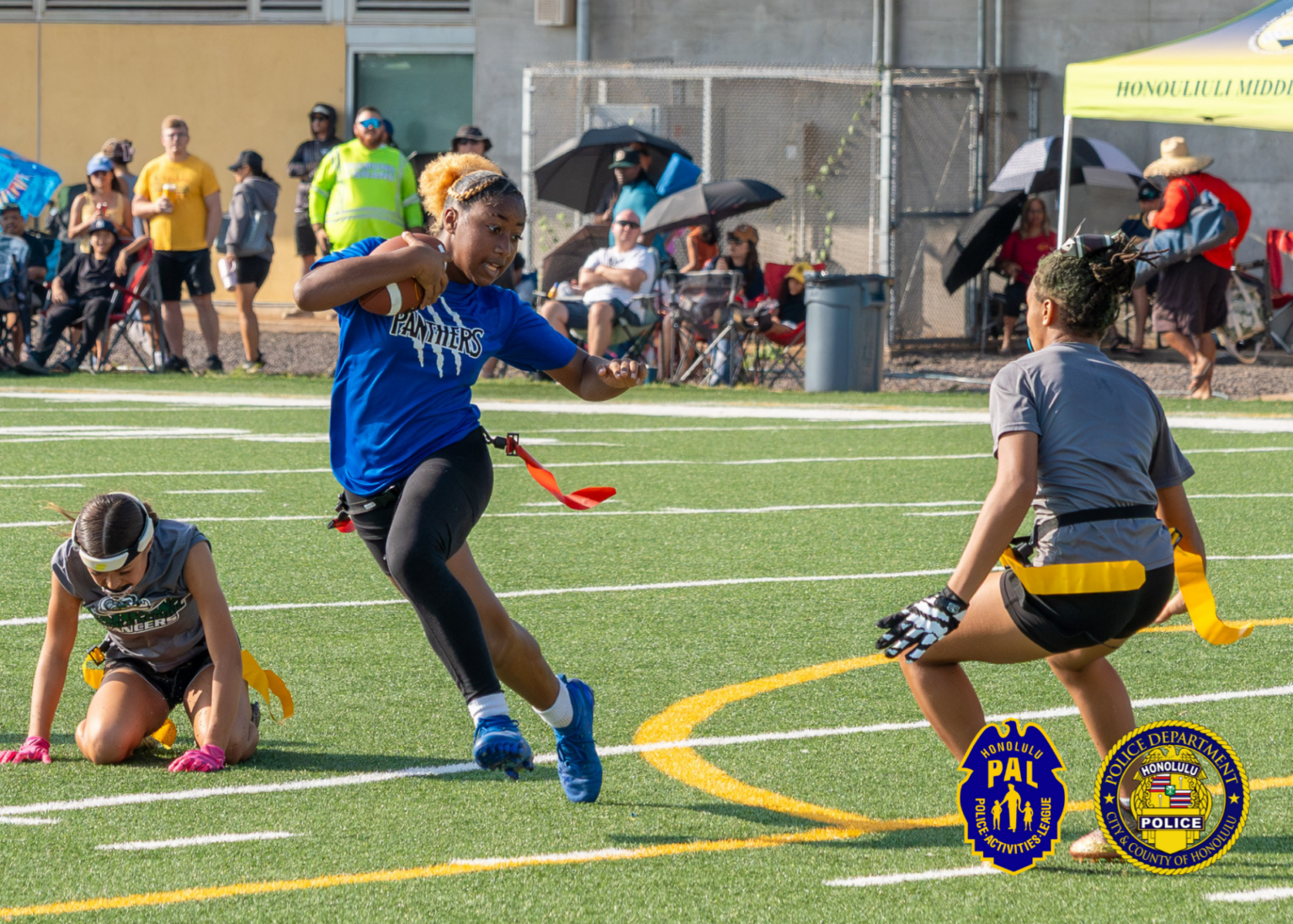 HPD PAL 2025 Girls Flag Football Tournament at Honouliuli Middle ...